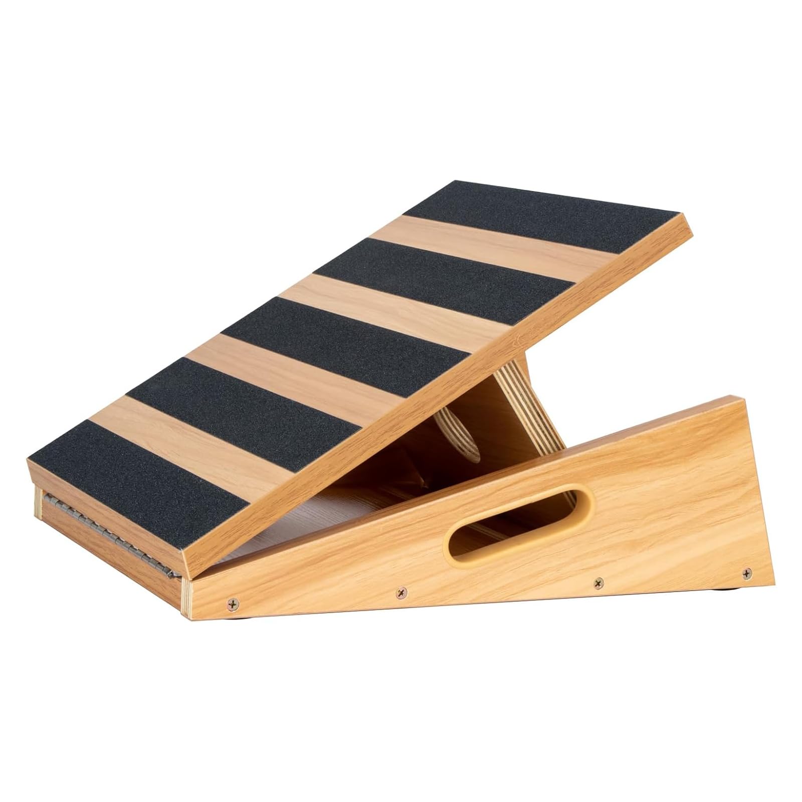 StrongTek Professional Wooden Slant Board, Adjustable Incline Board and ...