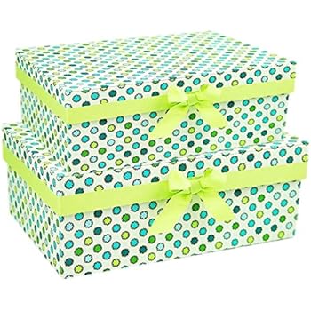 Amazon.com: Alef Elegant Decorative Themed Extra Large Nesting Gift ...