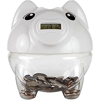 Amazon.com: Lily's Home Kid's Money Counting Piggy Digital Coin Bank ...