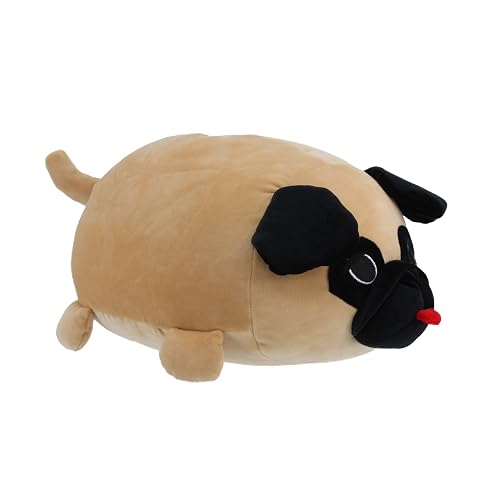 Linzy Plush 15" Smoochy Pals Beige Kawaii Cat, Ultra Soft Stuffed ...