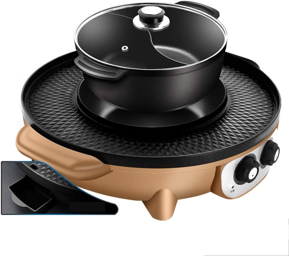 Review Multi-Function Electric Teppanyaki Table Top Barbecue Nonstick ...