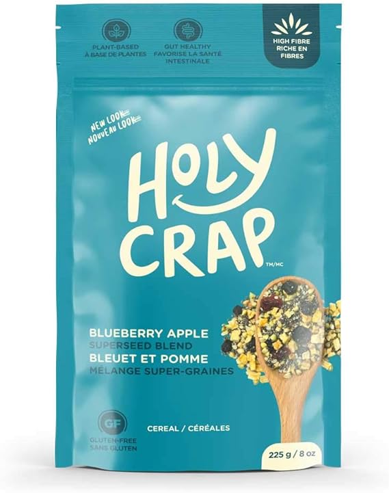 Holy Crap Blueberry Apple Superseed Blend, Gluten Free High Fiber ...