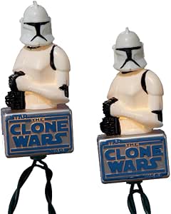 Amazon.com: Star Wars 10-Light Clone Trooper Light Set : Home & Kitchen