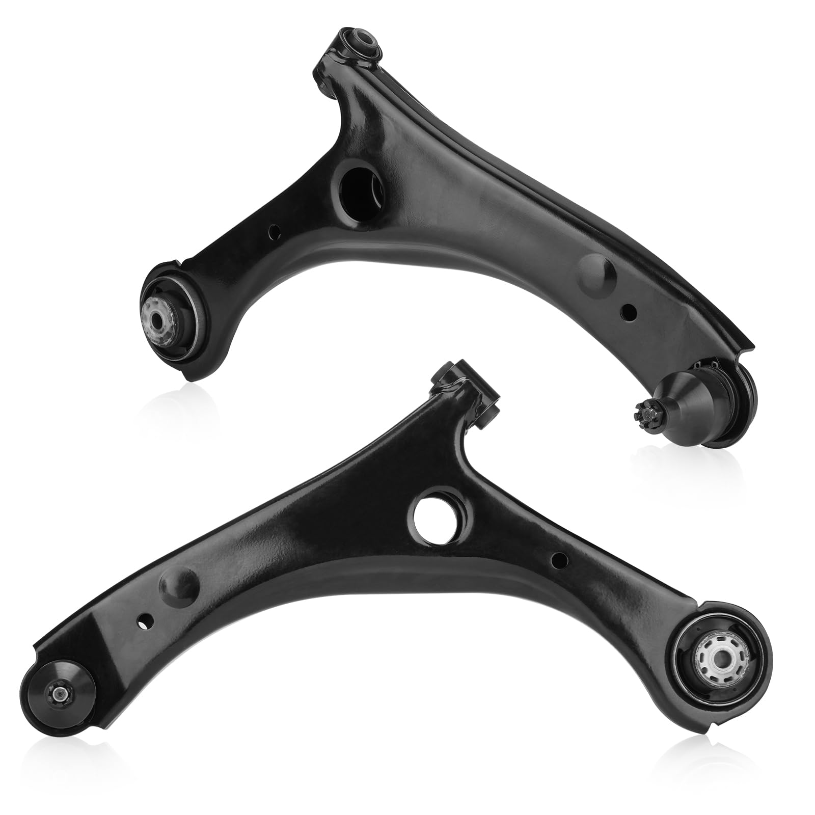 MS251001 MS251002 Front Lower Control Arms w/Ball Joints Assembly Fit ...