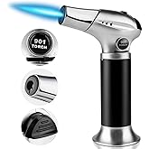 Amazon.com: Blow Torch, Professional Kitchen Cooking Torch with Lock ...
