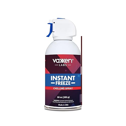 Vaxxen Labs Instant Freeze - Professional Strength Freeze Spray - Made ...