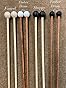 Amazon.com: Shappy Bell Mallets Glockenspiel Sticks, Rubber Xylophone ...