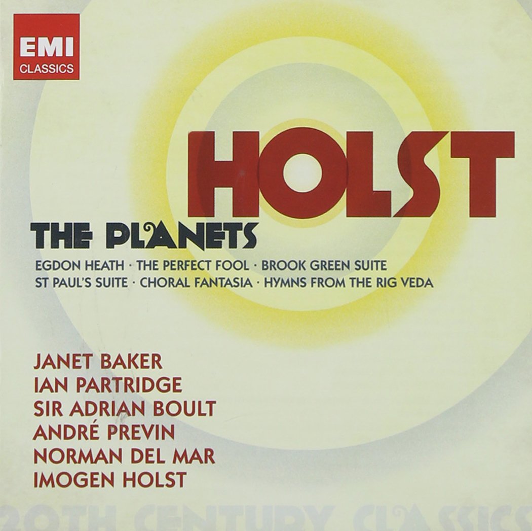 Gustav Holst, André Previn, Norman Del Mar, Adrian Boult, Malcolm ...