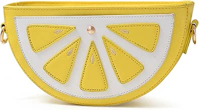 Freie Liebe New Cute Watermelon Lemon Shaped Crossbody Clutch Purse Bag ...
