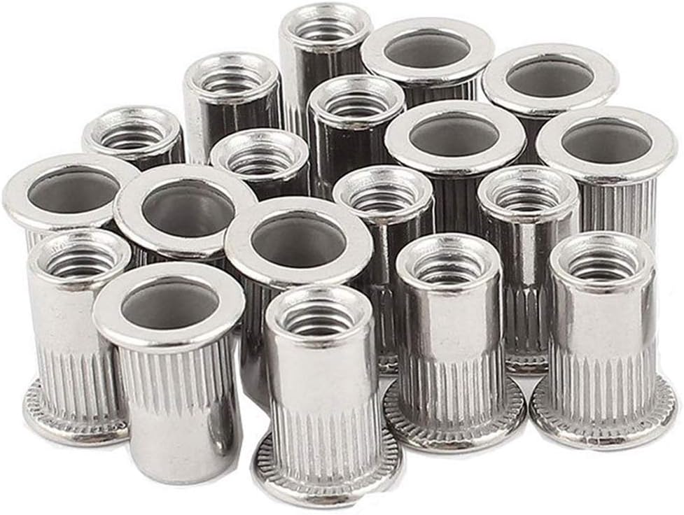 Amazon.com: 20pcs 3/8''-16 Rivet Nuts Threaded Insert Nutsert Rivnuts ...