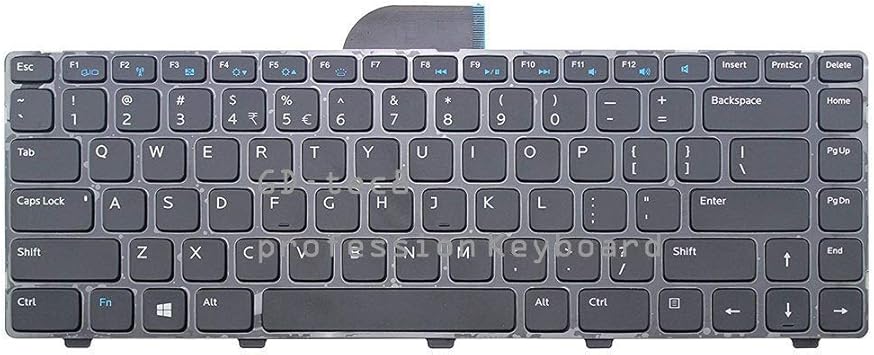 Amazon.com: Laptop Backlit Keyboard Compatible for Dell Inspiron 14 ...