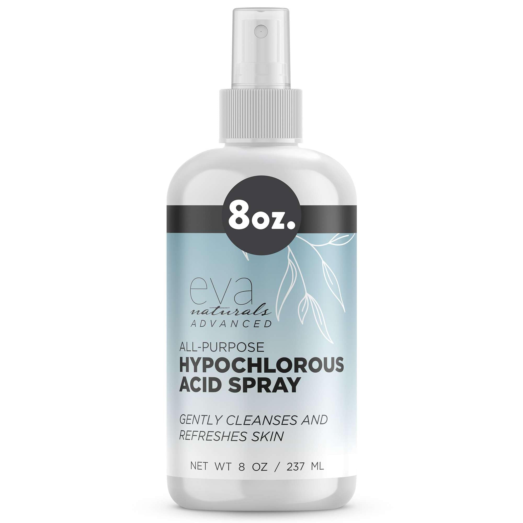 Eva Naturals Hypochlorous Acid Spray for Face & Body, HOCl Facial ...