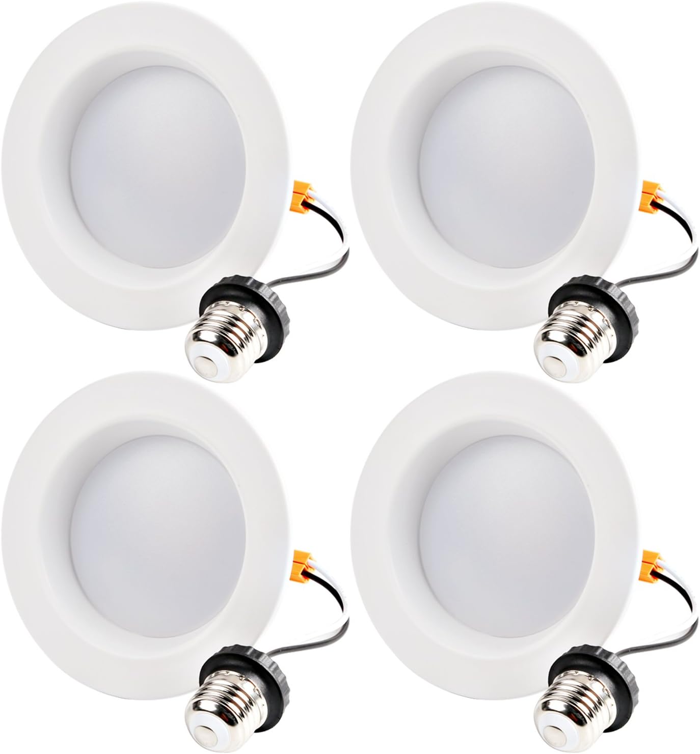 Hykolity 6 Inch LED Can Lights, 15W (120W Replacement), Retrofit LED ...
