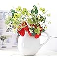 Amazon.com: Pack of 6 Artificial Strawberry ,Rich Red Strawberry and ...