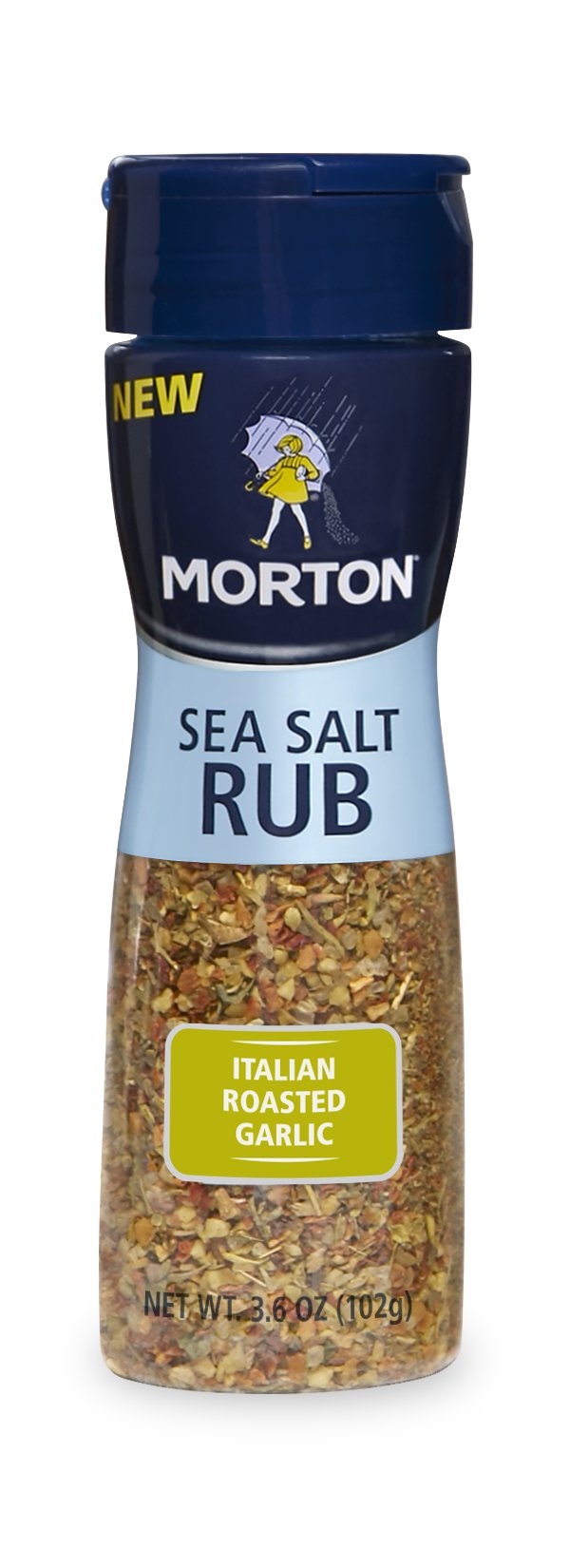 Amazon.com : Morton Sea Salt Rub, Cracked Peppercorn and Herb, 3.9 ...