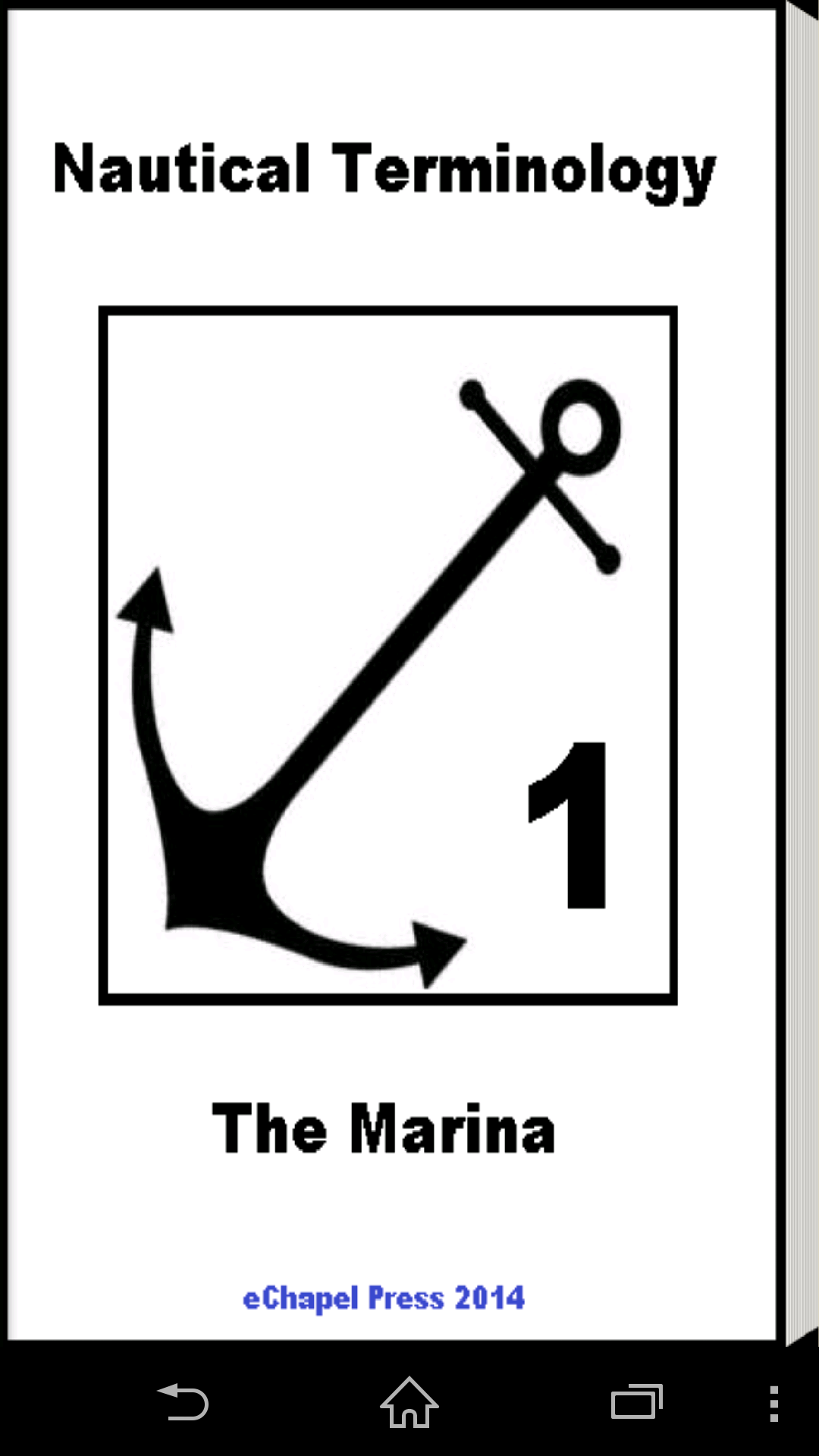 Nautical Terminology. A Marina:Amazon.com:Appstore for Android