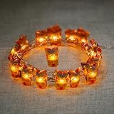 Amazon.com : Fun Express Tiki Head Light String Set Luau Party Patio ...