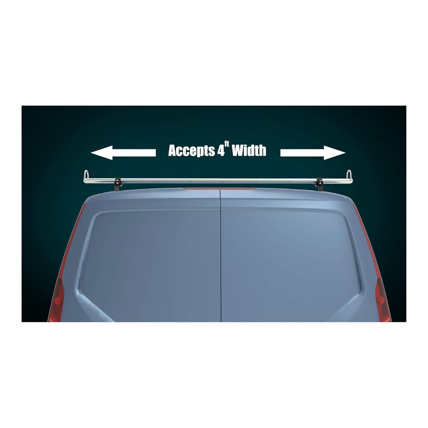 Portapacchi AutoRack WorkReady con Kit di rulli Posteriori Portapacchi ...