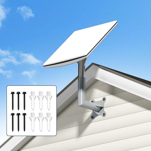 Starlink Mount,Wall Pole Roof Mount Bracket Compatible for Starlink V2 ...
