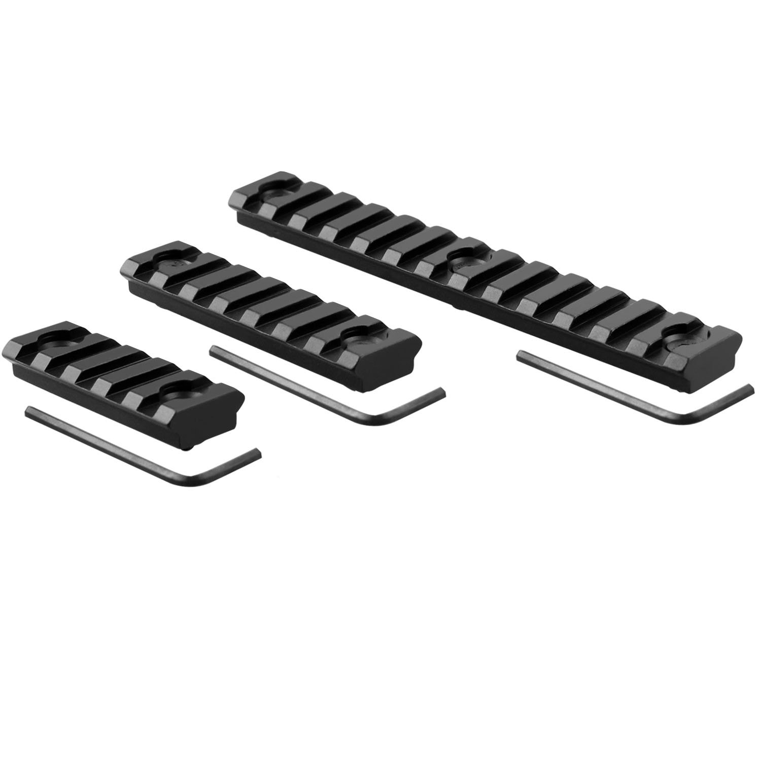 Monoki Picatinny Rail Sections for Keymod, 5-Slot 7-Slot 13-Slot ...