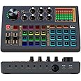 Amazon.com: Pro Audio Mixer, K800 Live Sound Card and Audio Interface ...