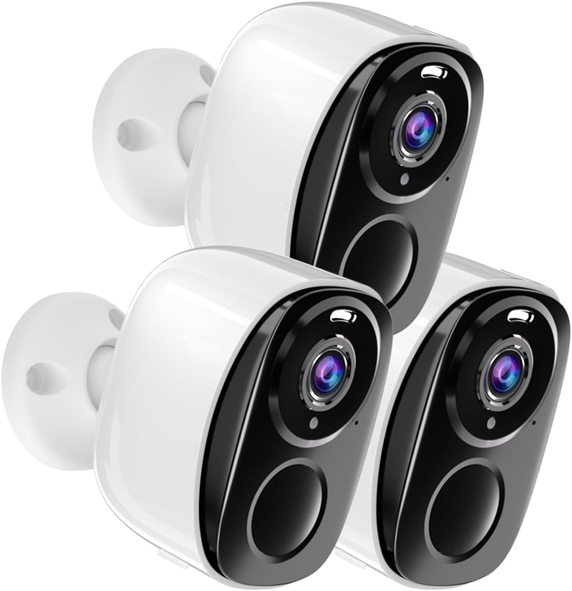 ELECCTV Security Camera Wireless Outdoor- 2K Battery Powered WiFi ...