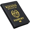 Amazon.com | Passport Cover Kingdom of Wakanda Printed Passport Holder ...