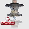 Stadea Diamond Router Bit Granite Diamond Profile Wheel - Full Bullnose ...