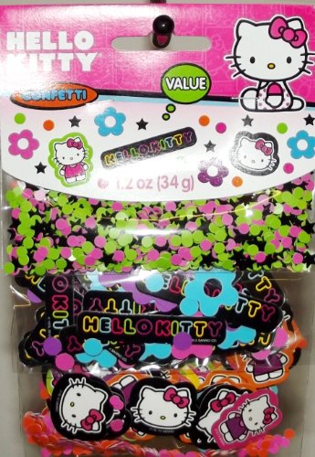 Buy Hello Kitty Neon Tween Confetti Value Pack (3 Types) Online at ...