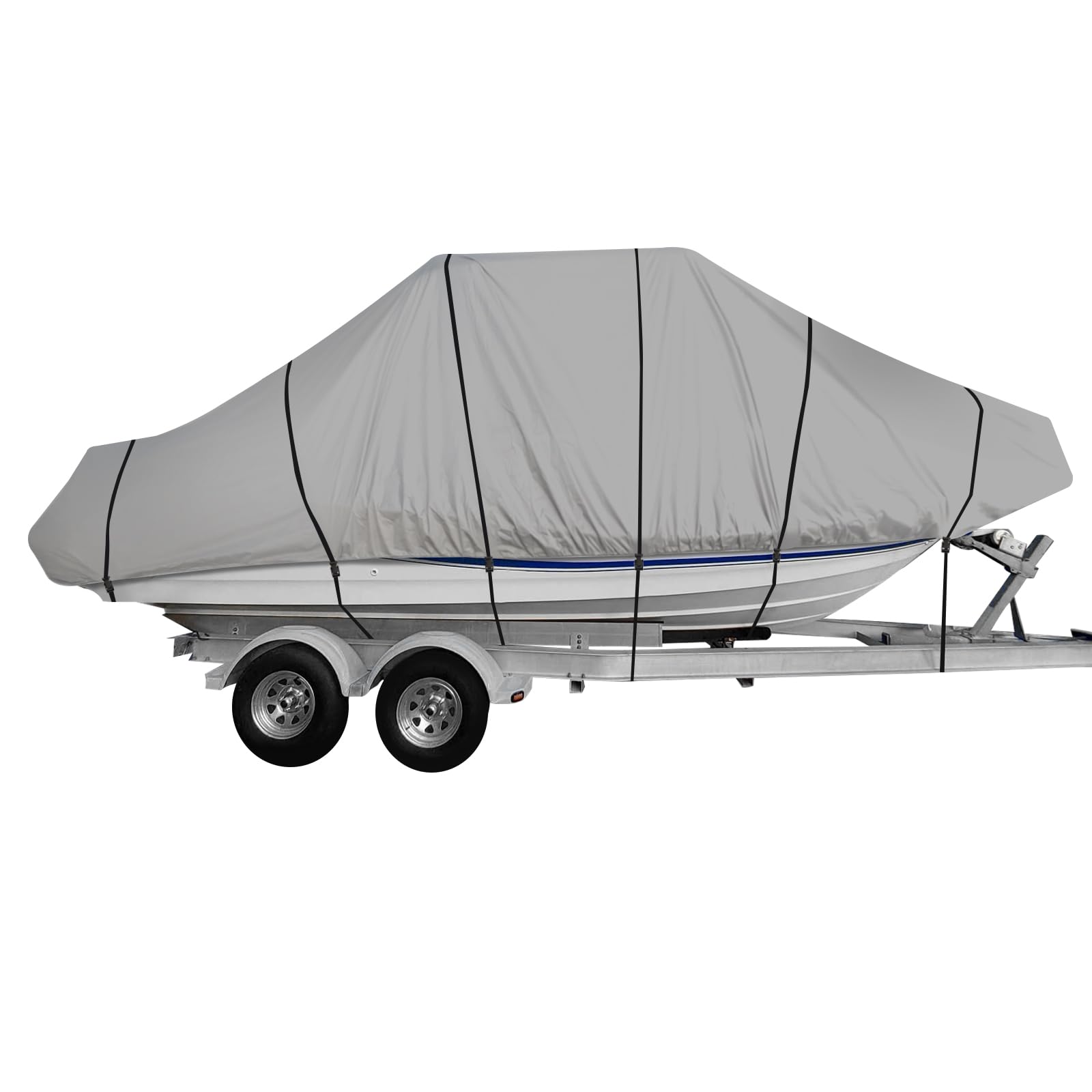 iCOVER T-Top Hard Top Boat Cover, 600D Heavy Duty Marine Grade TTop ...