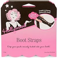 Amazon.com: Hollywood Fashion Secrets Boot Straps, Tuck Pants into ...