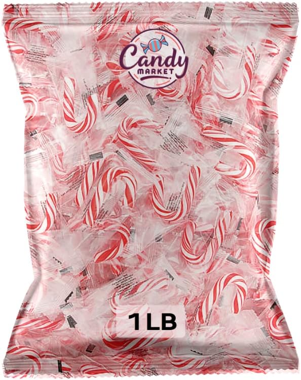 Candy Canes, Mini Mint Candy Canes, Red & White Peppermint Candy Canes ...