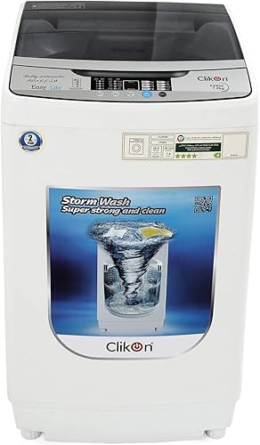 Clikon Full Automatic Washing Machine 7Kg Top Load Ck605 price in Saudi ...