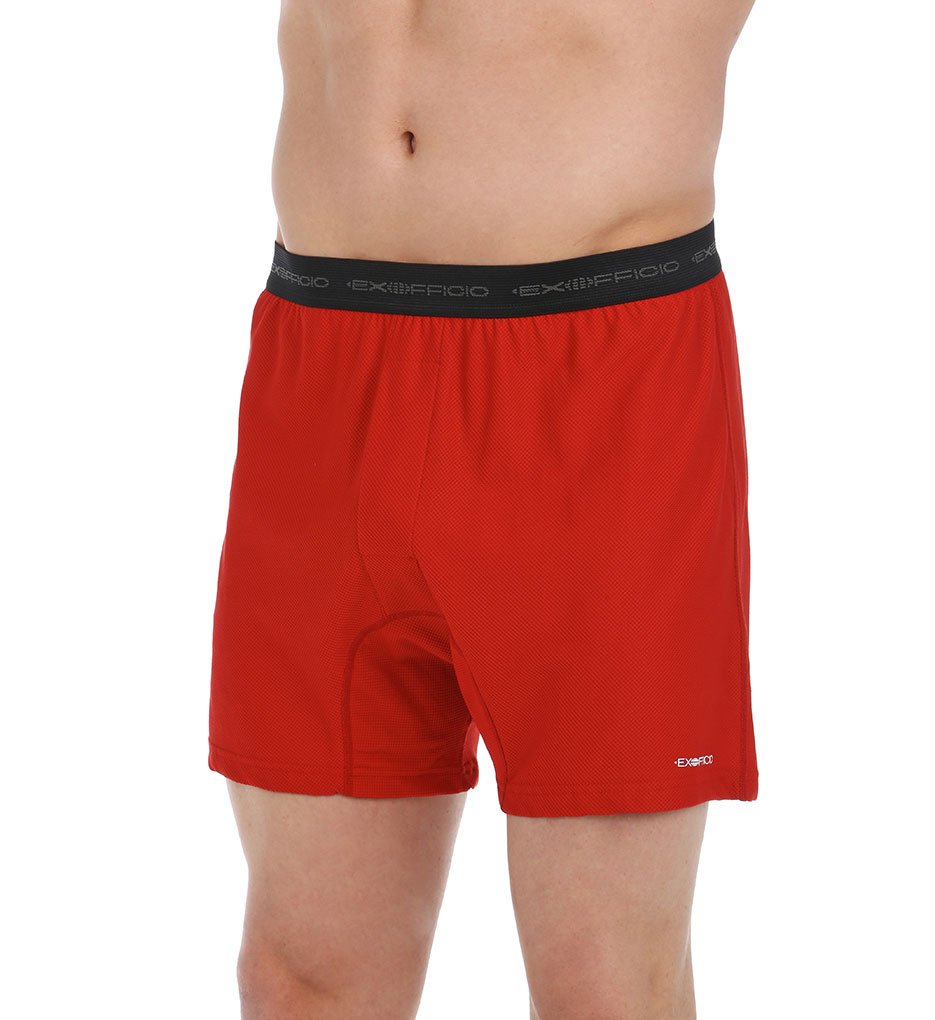 ExOfficio Men's Give-N-Go Boxer Single Pack Charcoal 2XL for sale ...