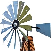 Amazon.com: Scott Windmills 47-inch Windmill Head w/Texas Flag Tail ...