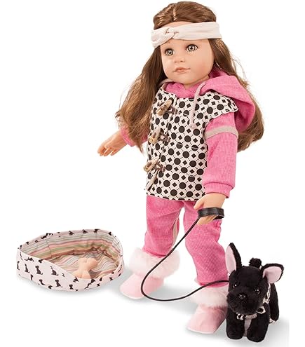 Washable Hair Doll For Kids Gotz Emily 19.5" Happy Kidz Poseable Doll ...