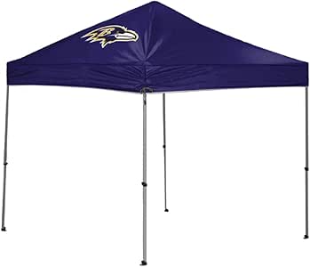 Amazon.com : Baltimore Ravens 9 X 9 Canopy NFL Tailgate Tent - Coleman ...