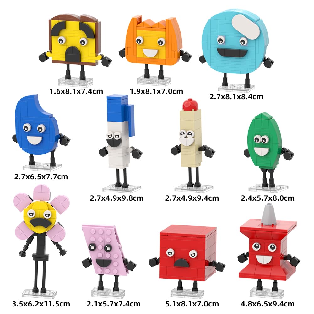 Mua BFDI Monster Building Block Toy 11 in 1, Battle Animation Dream ...