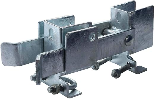 Amazon.com: Chain Link Residential Strong Arm Double Gate Latch ...