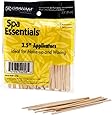Amazon.com : Graham Spa Essentials Lip Applicators 100 Wooden Hair ...