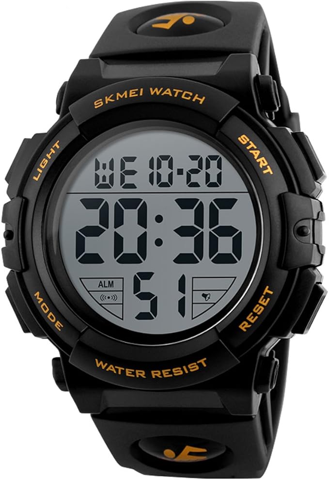 Skmei - Reloj Digital Deportivo Militar para Hombre, números Grandes ...