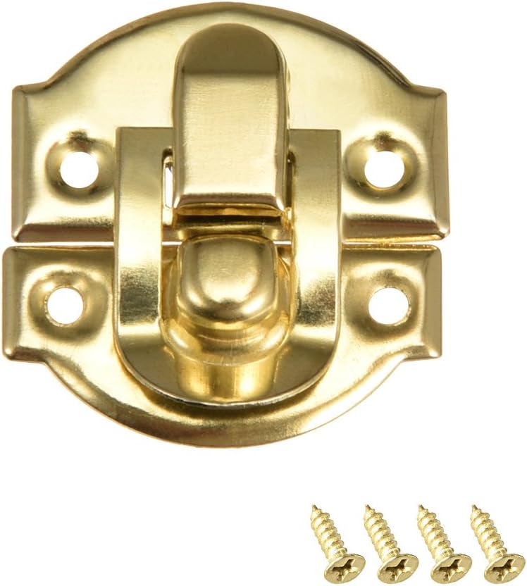 sourcing map 10 Stk. Kofferverschluss, Retro Stil Schmuck Holzkisten ...