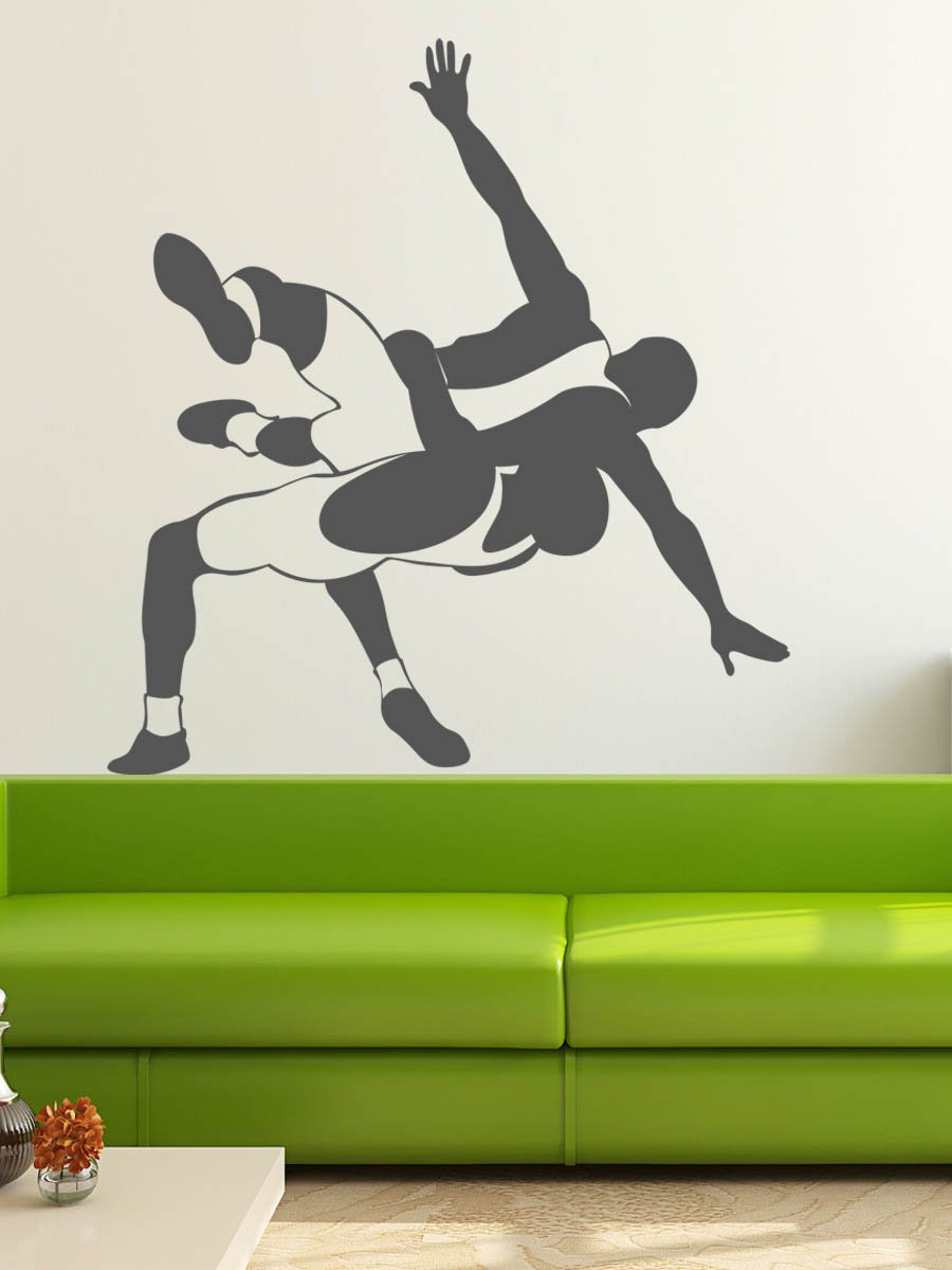 Buy Trends on Wall Wrestling Fight Wall Decal (60 cm x 66 cm) Online at ...