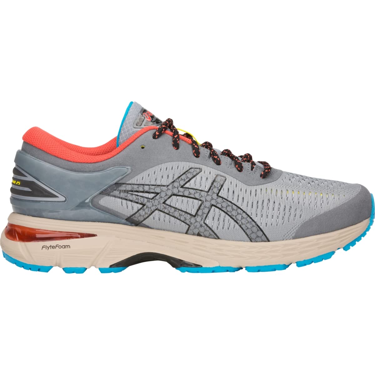 ASICS Men's Gel-Kayano 25 Trail, Stone/Black, 10.5 D for sale | Katy ...