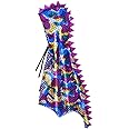 Amazon.com: Attitude Studio Metallic Spike Cape, Hooded Scale Cloak ...