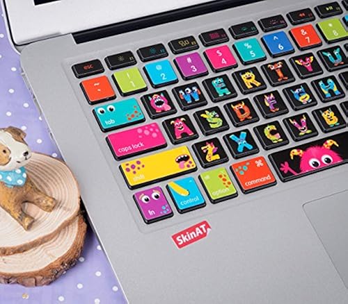 Lovedecalhome Macbook Keyboard Decal Colors Monsters Macbook Keyboard Stickers Skin Keys Cover