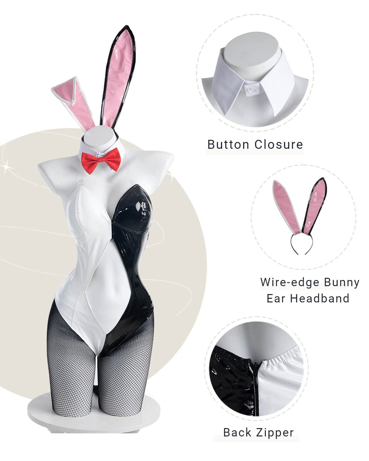 Mua Bunny Dva Cosplay Costume Hana Song Dva Bunny Girl Bodysuit Bunny Suit Set trên Amazon Mỹ ...