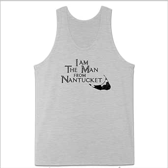 Amazon.com: I Am The Man from Nantucket Funny Limerick Gray S ...