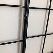 CA Painted Wire Wall Grid Panel, Multifunction Photo Hanging Display ...