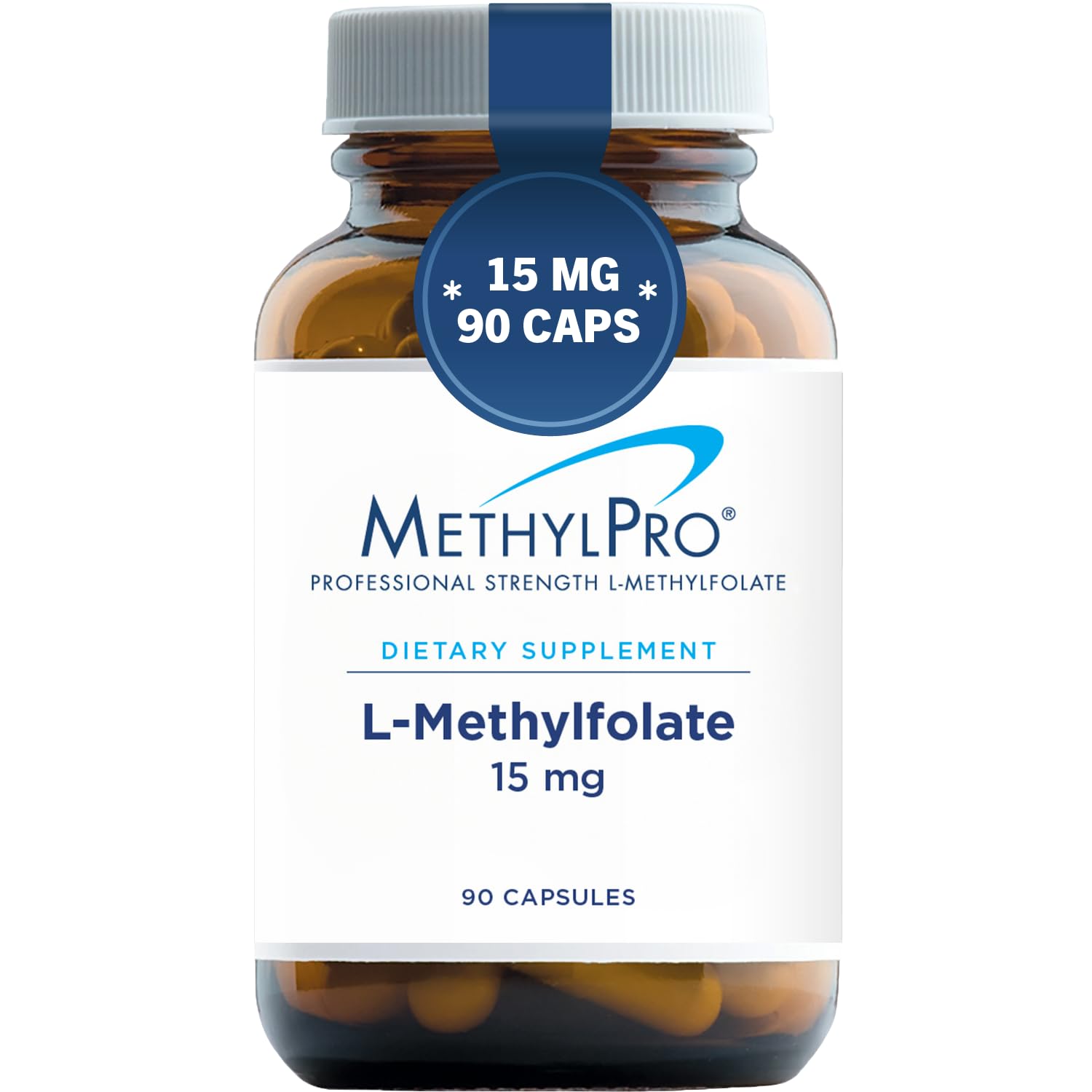 exp date 07/2025--MethylPro 15mg L-Methylfolate (30 Capsules ...